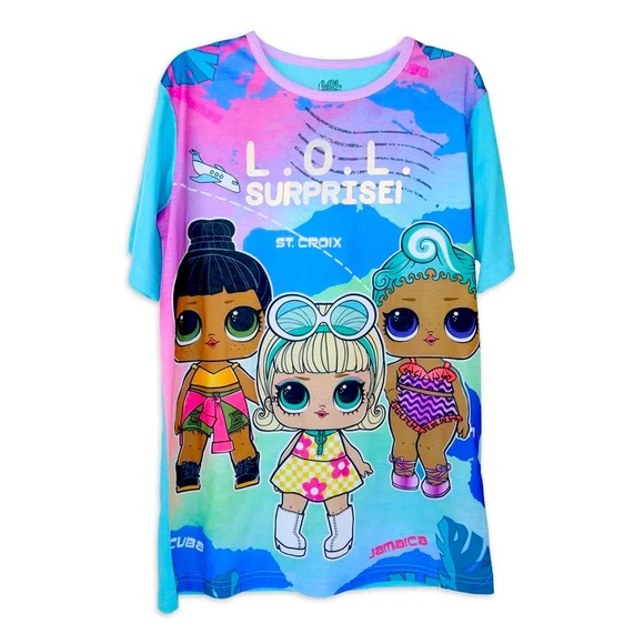 L.O.L. Surprise! | Pajamas | Lol Surprise Girls Dorm Sleep Night Gown ...